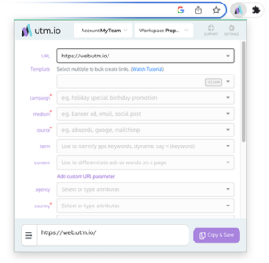 Link Builder - UTM.io