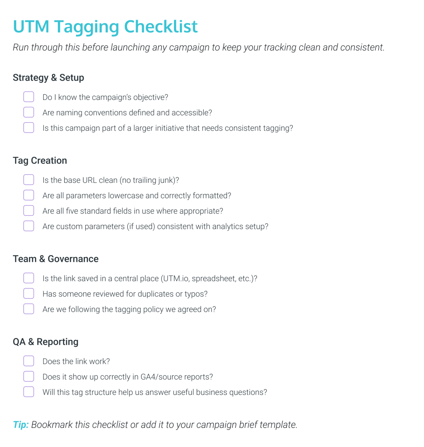 The 2025 UTM Tagging Guide